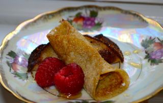Kid friendly Recipe: Stuffed Banana Crepes - My Migraine Miracle
